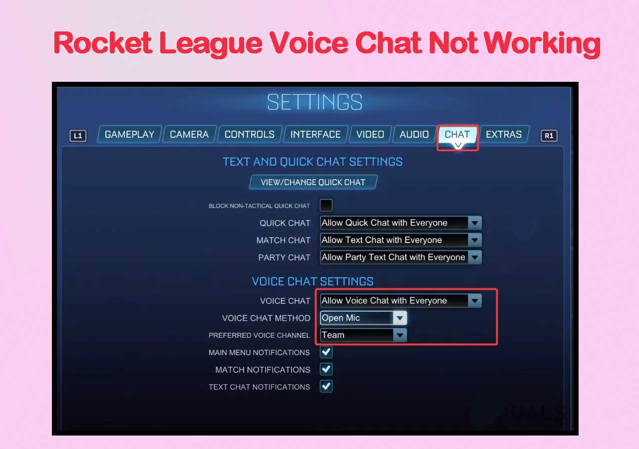Rocket League Voice Chat Not Working [Real Issues & Fixes]